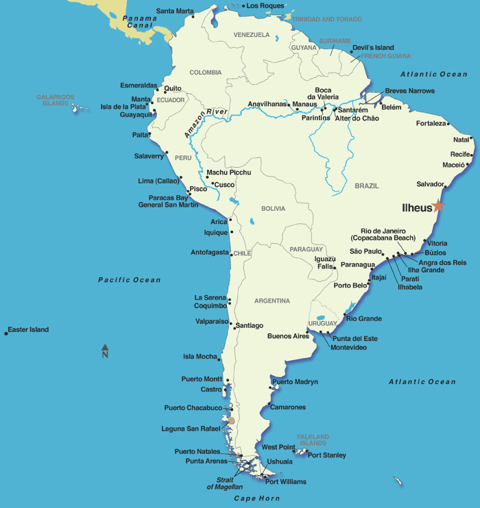 Ilheus, Brésil - Remise Croisières, Croisières de dernière minute ...